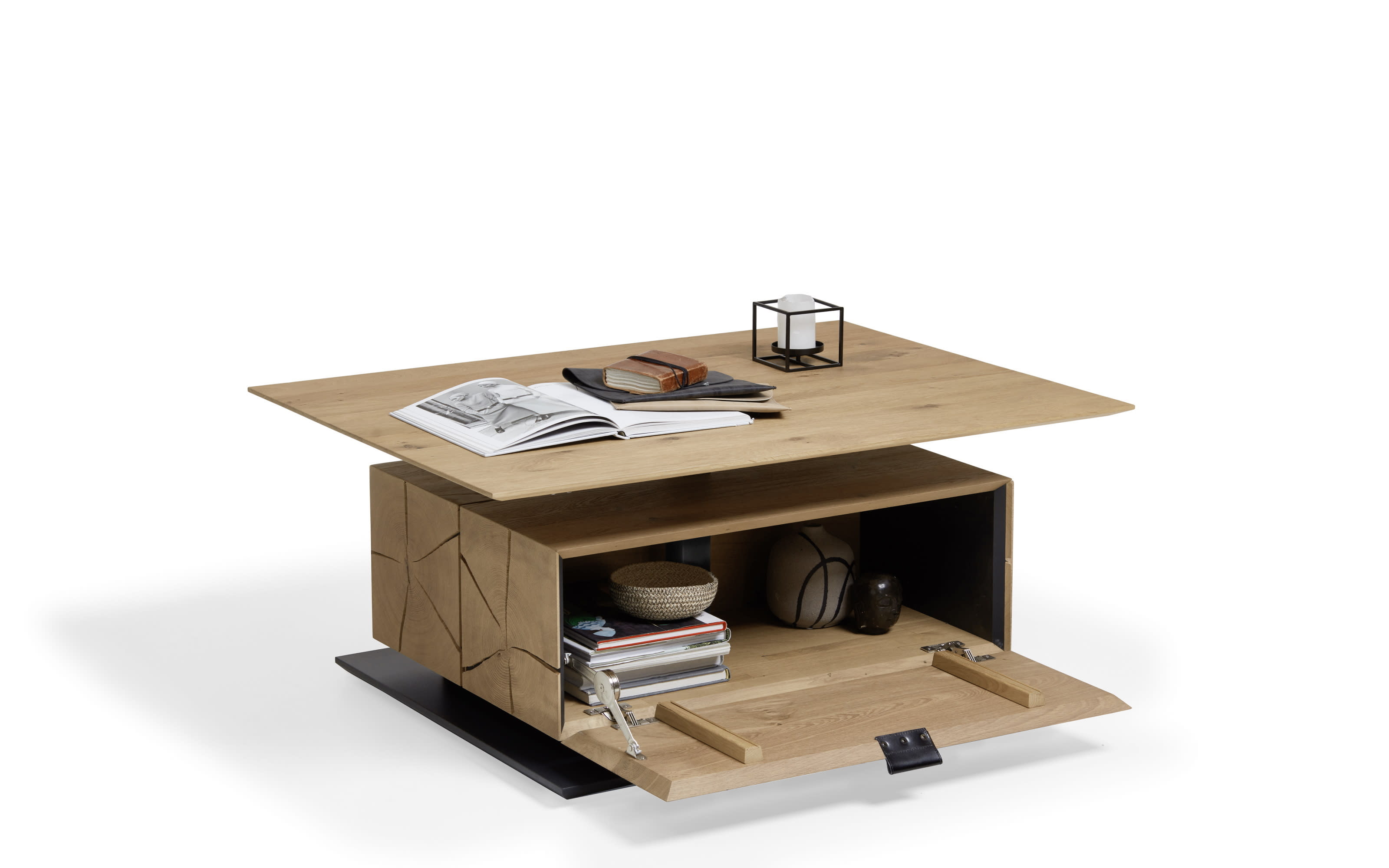 Couchtisch Caya, Kerneiche Umato massiv online bei Hardeck kaufen