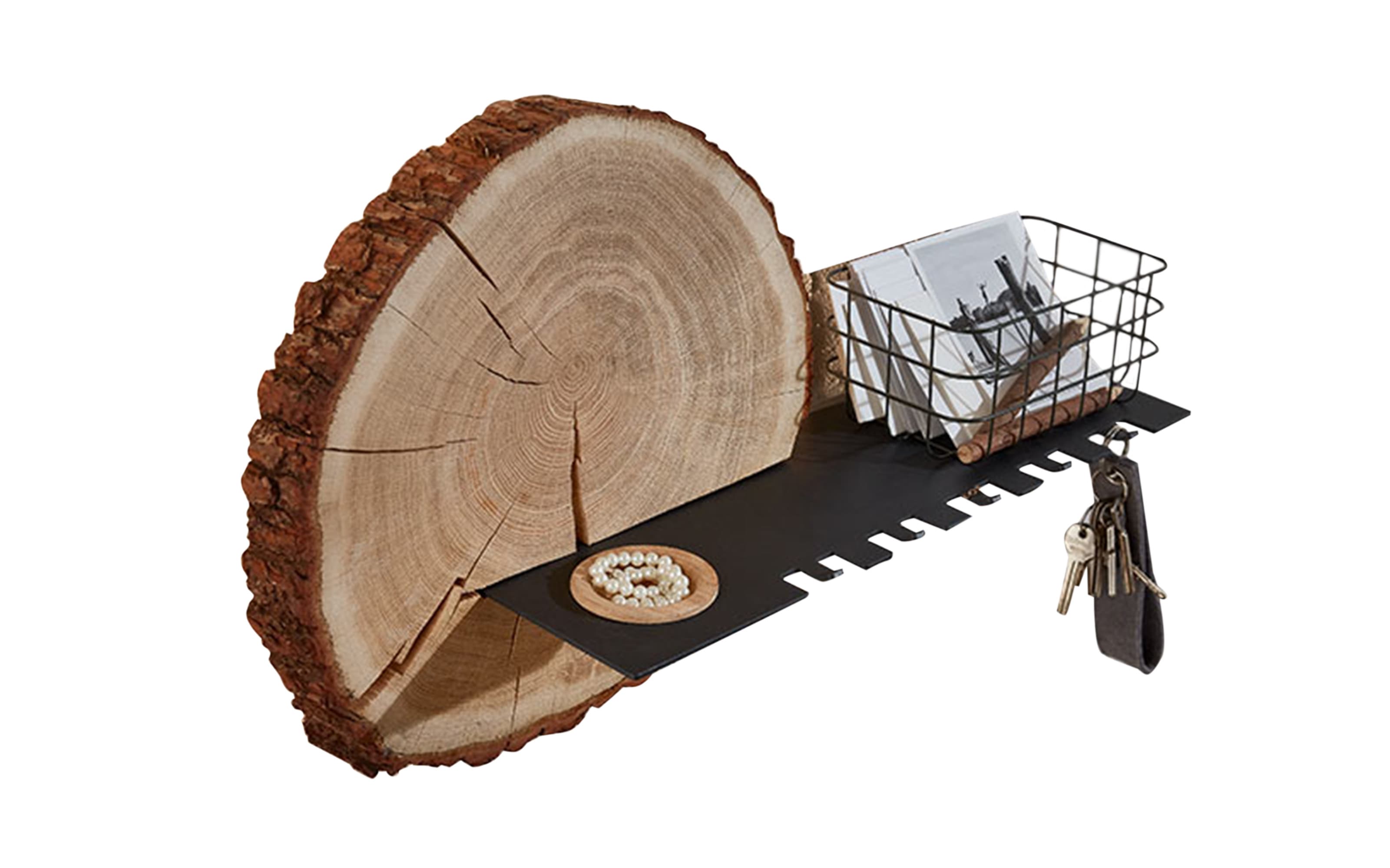 Schlüsselablage Velko, Kerneiche Umato/anthrazit online bei Hardeck kaufen